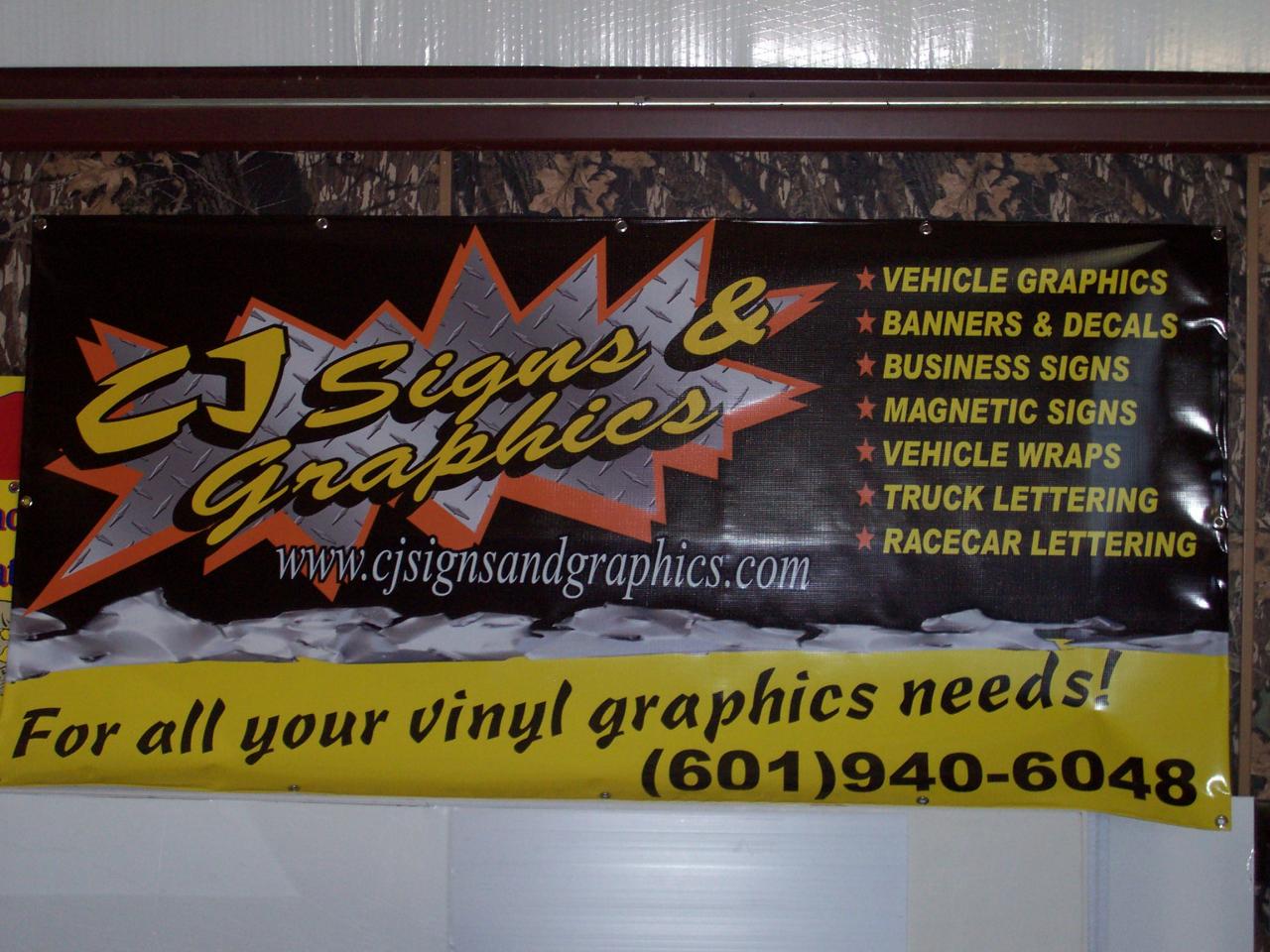CJ Signs & Graphics - Photo Gallery - Banners
